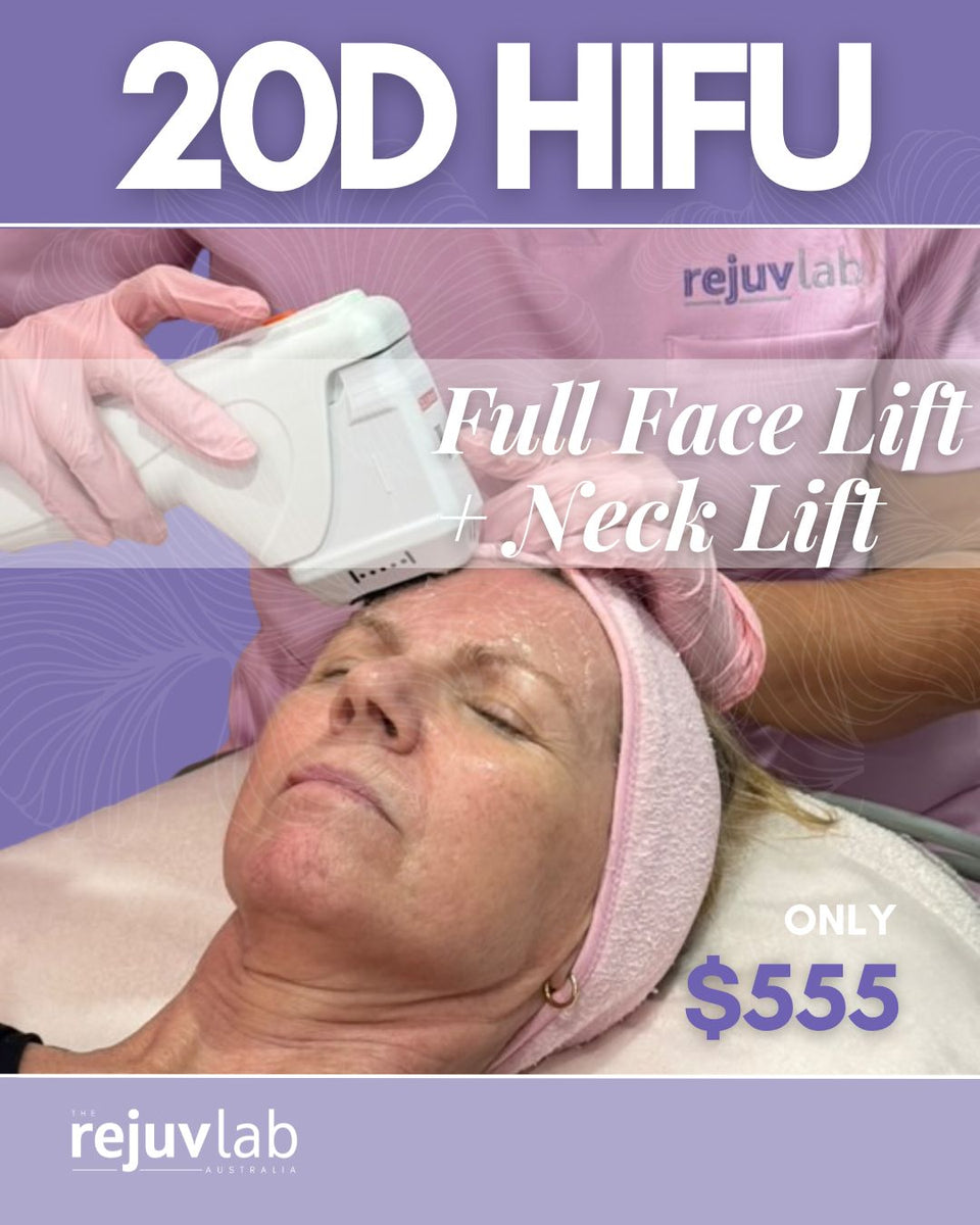 20D HIFU Face + Neck Lift - NEW HIFU! – The Rejuv Lab